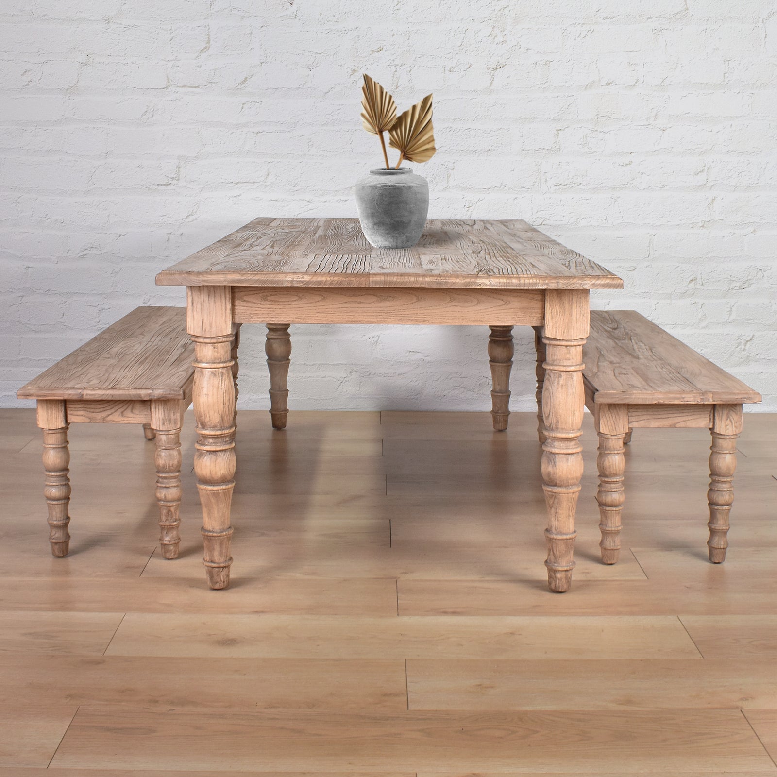 Artillery Leg 2M Dining Table - Large Timber Dining Tables