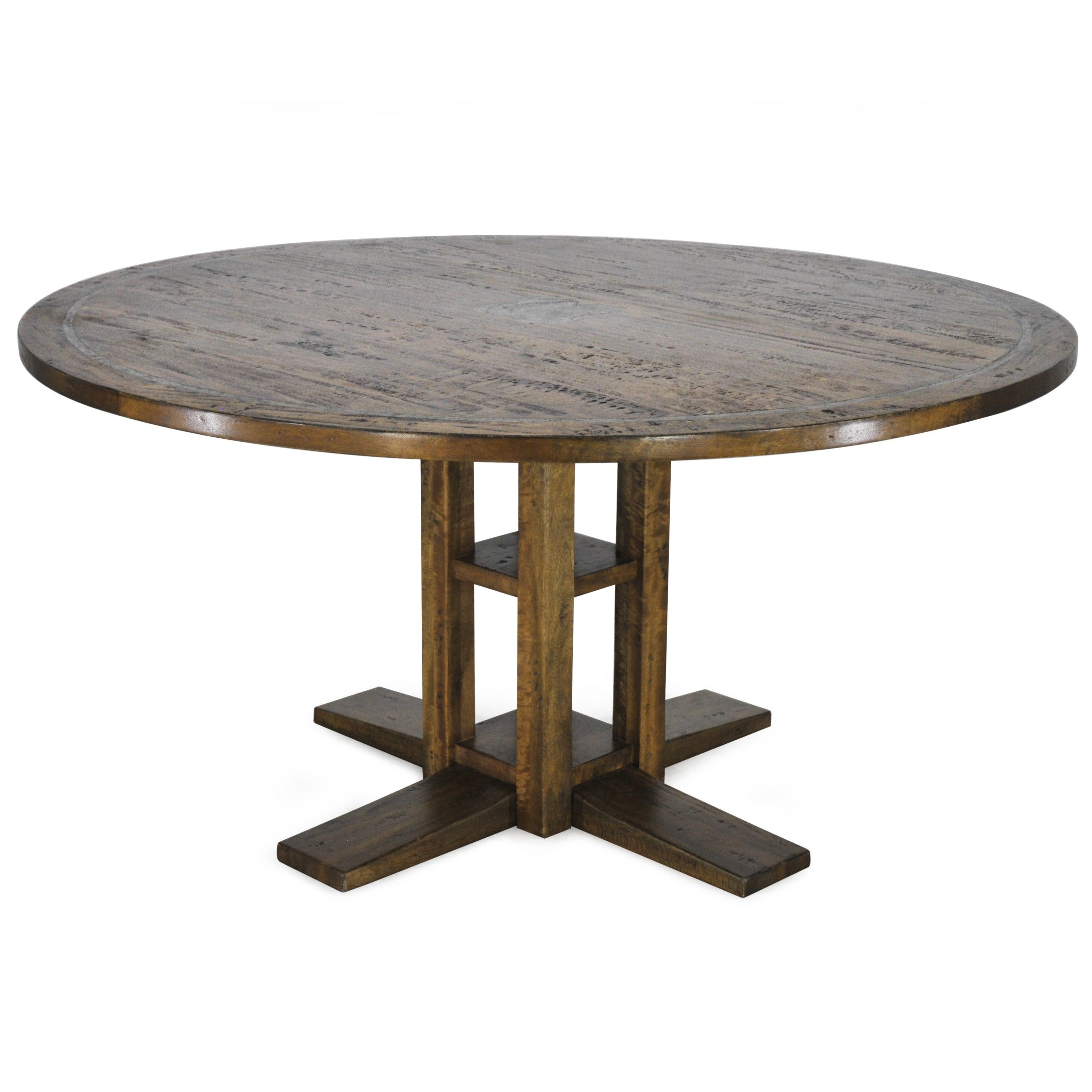 Dublin 152 Large Round Dining Table - Solid Timber Round Table